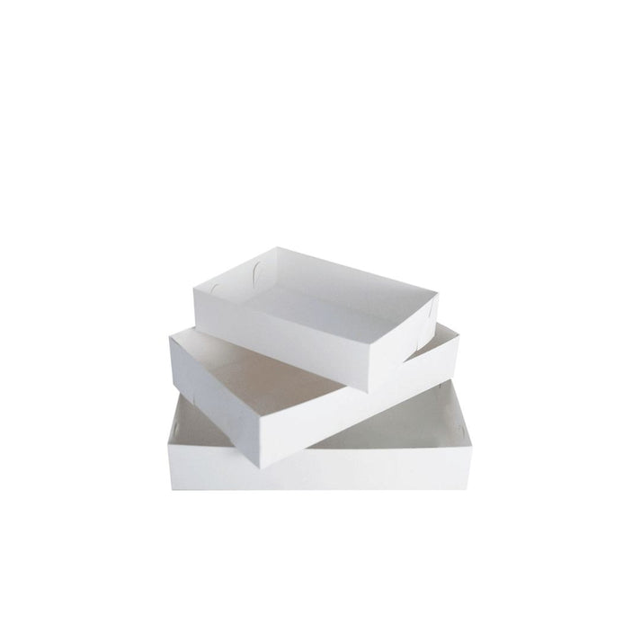 Takeaway Tray 19 - White - 130x130x45 - 250ctn – NaturalPak AUS
